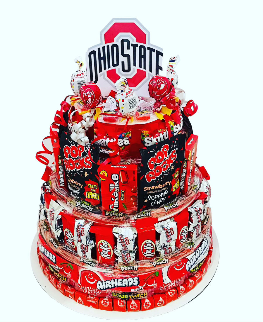 Jumbo College Candy Cake (Chocolate & Candy) – CandyCakeExplosion